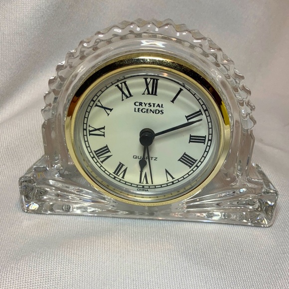 Accents | Crystal Legends By Godinger Clock | Poshmark